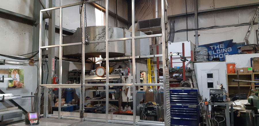 Welding a Glass Courier | The Welding Shop Calgary