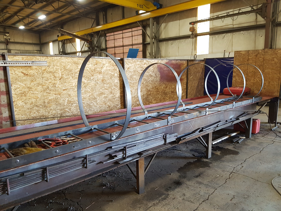 Safety Caged Ladders | The Welding Shop Calgary