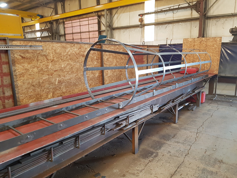 Safety Caged Ladders | The Welding Shop Calgary