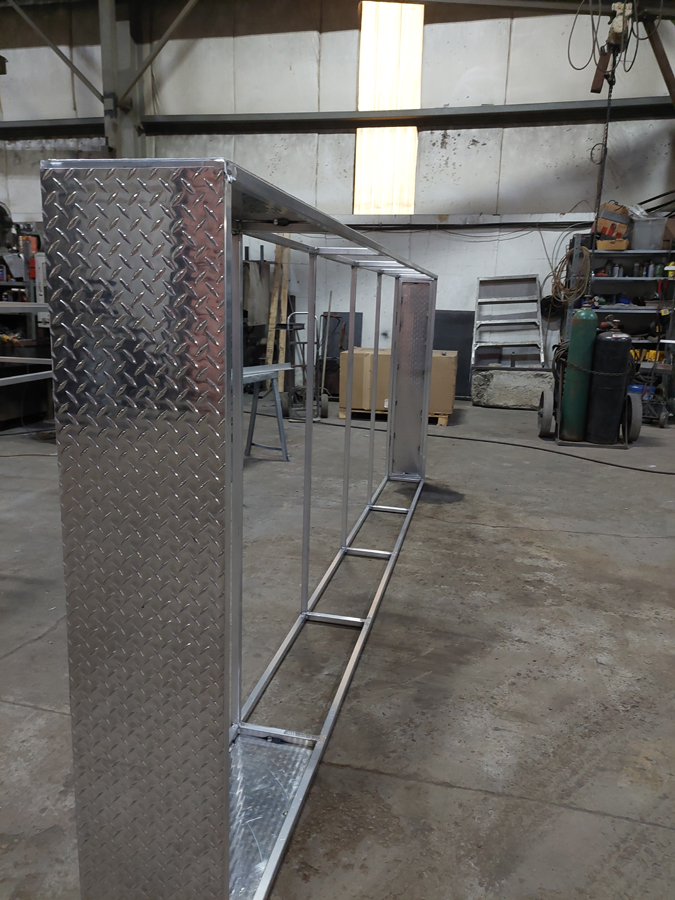 Stainless Steel Custom Welded Roof Rack | The Welding Shop Calgary