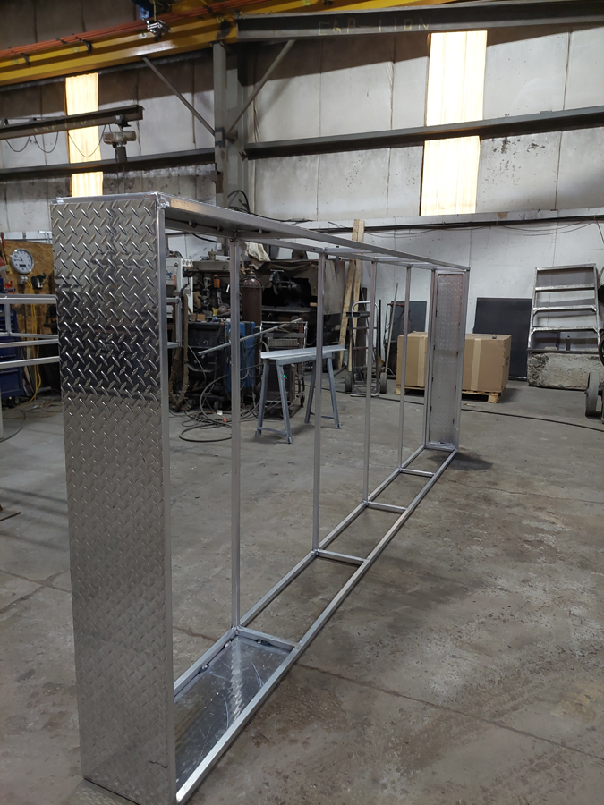 Stainless Steel Custom Welded Roof Rack | The Welding Shop Calgary
