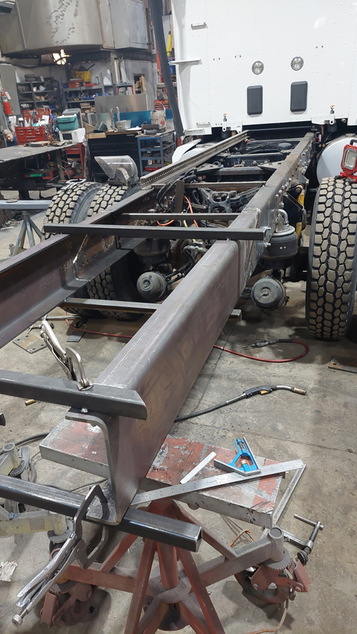 Big Rig Cab Bed Extension | The Welding Shop Calgary
