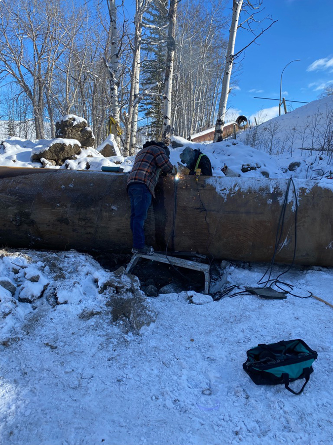 Cold Weather Welding | The Welding Shop Calgary