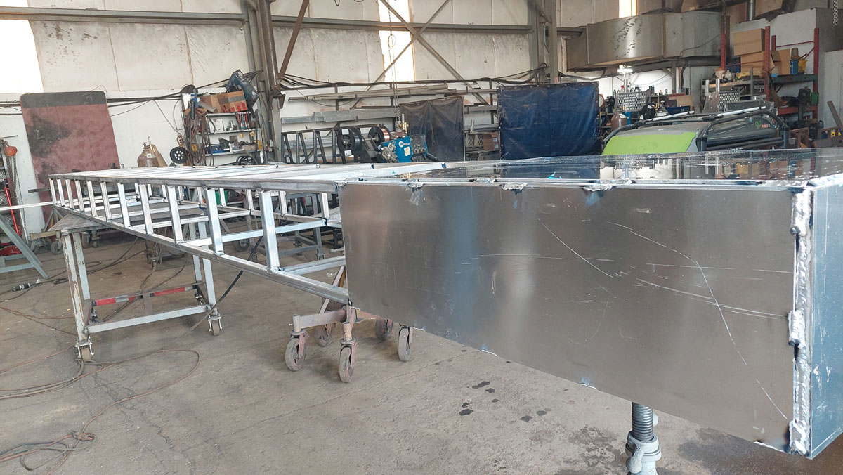 Plumbers’ Roof Racks for Transporting Tubing | The Welding Shop Calgary