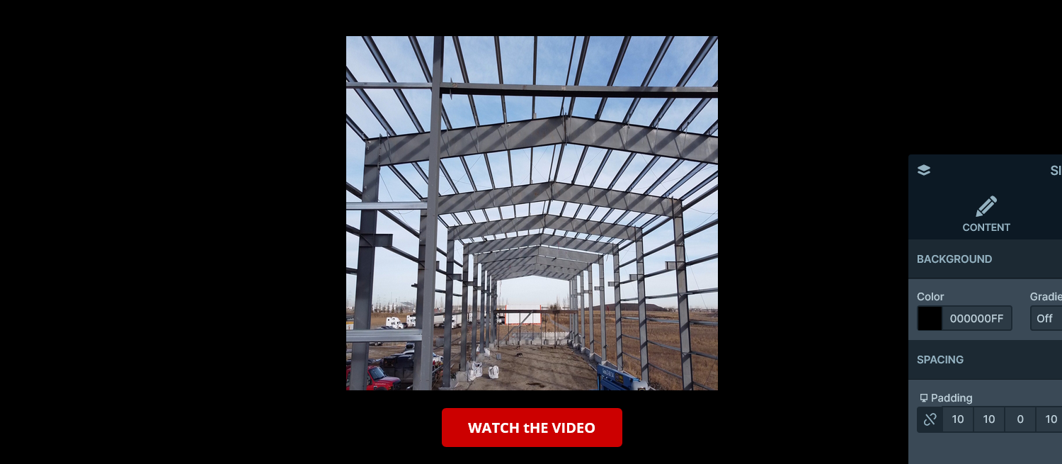 New Shop Build The Welding Shop Calgary